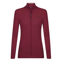 Williot Strickjacke Damen Gr&ouml;&szlig;e M bordeaux