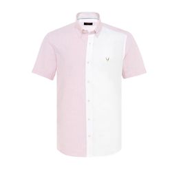 By Diess Collection Hemd Herren Gr&ouml;&szlig;e M pink / wei&szlig;