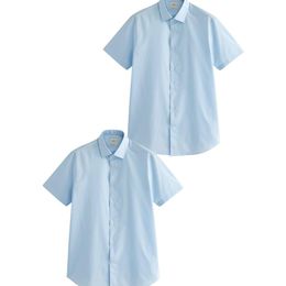 next Button Up Shirt male Blue size 17
