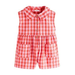 next Dungarees girl Red size 5-6 yrs