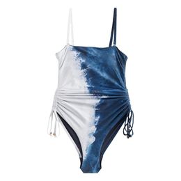 next Swimsuit female Blue size 18