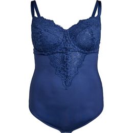 Devoted by Zizzi Body 'Leonora' Damen Gr&ouml;&szlig;e 9XL blau