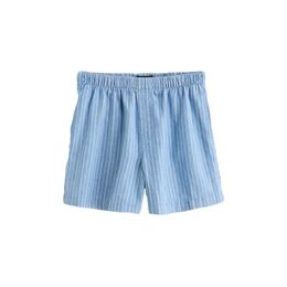 next Shorts Damen Gr&ouml;&szlig;e 46 blue denim / offwhite