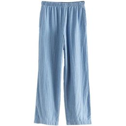 next Hose Damen Gr&ouml;&szlig;e 38 blue denim / wei&szlig;