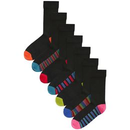 next Socken Herren Gr&ouml;&szlig;e 43/45 blau / hellgr&uuml;n / rot / schwarz