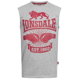 Lonsdale Shirt 'Cleator' male Grey size XL