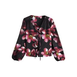 next Bluse Damen Gr&ouml;&szlig;e S apfel / pink / schwarz