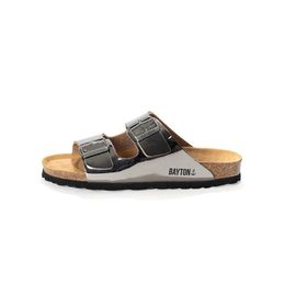 Bayton Pantolette 'Atlas' Damen Gr&ouml;&szlig;e 41 schwarz / silber
