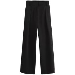 next Pleat-Front Pants female Black size 4