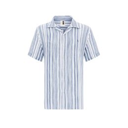 By Diess Collection Hemd Herren Größe L blau / weiß