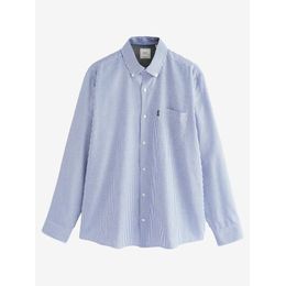 next Button Up Shirt male Blue size L
