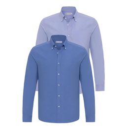 Dandalo Button Up Shirt male Blue size 3XL
