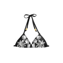 next Bikini Top Damen Gr&ouml;&szlig;e 110 schwarz / offwhite