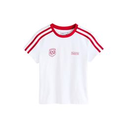 next Shirt Damen Gr&ouml;&szlig;e S rot / wei&szlig;