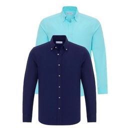 Dandalo Shirt Herren Größe XXXL aqua / dunkelblau