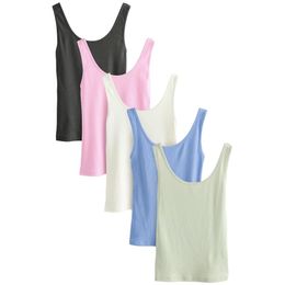 next Top Damen Gr&ouml;&szlig;e S blau / dunkelgrau / mint / pink / eierschale