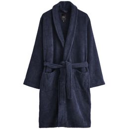 next Long Bathrobe male Blue size XXL