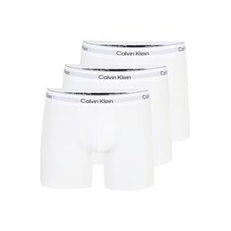 Calvin Klein Underwear Boxershorts Herren Gr&ouml;&szlig;e XXL hellgrau / schwarz / wei&szlig;