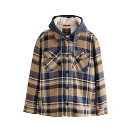 next Jacke Herren Gr&ouml;&szlig;e L navy / braun