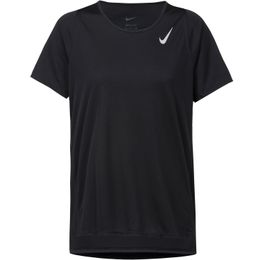 Nike Dri-Fit Race Funktionsshirt Damen - schwarz - Gr. S - Polyester