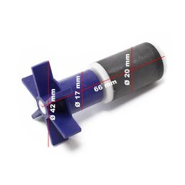 SunSun Ersatzteil für Filterpumpe CUF 6000 Pumpenwelle Impeller Rotor Pumpe Teich Filter