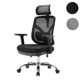 Mendler B&uuml;rostuhl HWC-J92, Schreibtischstuhl, ergonomisch, verstellbare Lordosenst&uuml;tze und Armlehne ~ Varian 83937+0