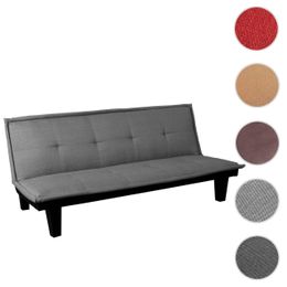 Mendler 3er-Sofa HWC-C87, Couch Schlafsofa G&auml;stebett Bettsofa Klappsofa, Schlaffunktion 170x100cm ~ Variante 61883