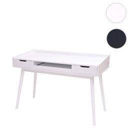 Mendler Schreibtisch HWC-A70b, B&uuml;rotisch Computertisch, MDF 120x55cm ~ Variantenangebot 73888