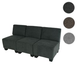 Mendler Modular 3-Sitzer Sofa Couch Lyon, Stoff/Textil ~ Variantenangebot 3x75606