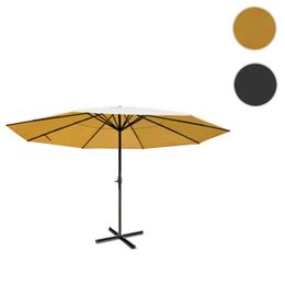 Mendler Sonnenschirm Meran Pro, Gastronomie Marktschirm ohne Volant Ř 5m Polyester/Alu 28kg ~ Variantenangeb 34348