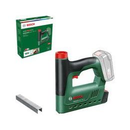 Bosch UniversalTacker 18V-14, 18Volt, Elektrotacker gr&uuml;n/schwarz, ohne Akku und Ladeger&auml;t, POWER FOR ALL ALLIANCE