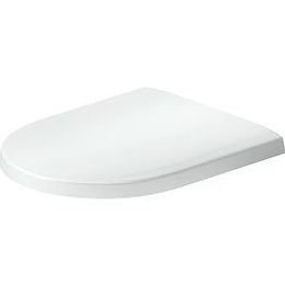 Duravit Univavo WC-Sitz D-shaped 0023490000 Absenkautomatik, abnehmbar, Scharniere Edelstahl, Weiß