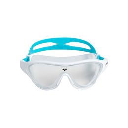 arena Schwimmbrille 'The One Mask JR' M&auml;dchen Gr&ouml;&szlig;e S/XXL blau / schwarz / transparent / wei&szlig;