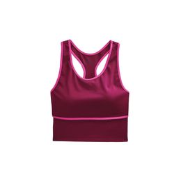next Sport-BH Damen Gr&ouml;&szlig;e XS neonpink / burgunder