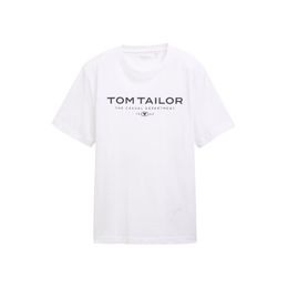 Tom Tailor T-Shirt Herren Gr&ouml;&szlig;e XS marine / wei&szlig;