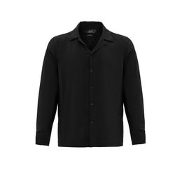 Antioch Button-Up Shirt Herren Gr&ouml;&szlig;e S schwarz