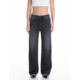 Replay Jeans 'MELJA' Damen Gr&ouml;&szlig;e 25 black denim
