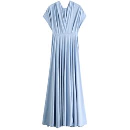 next Kleid Damen Gr&ouml;&szlig;e 42 pastellblau Winterkleid
