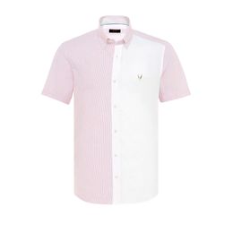 By Diess Collection Hemd Herren Gr&ouml;&szlig;e M pink / wei&szlig;