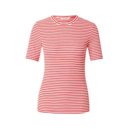 Soft Rebels T-Shirt 'Fenja' Damen Gr&ouml;&szlig;e S creme / rot
