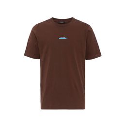Antioch Shirt Herren Gr&ouml;&szlig;e M blau / braun / wei&szlig;
