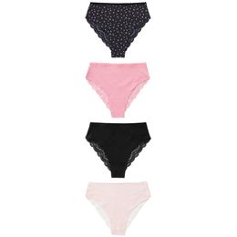 next Slip Damen Gr&ouml;&szlig;e 5XL pink / schwarz / wei&szlig;