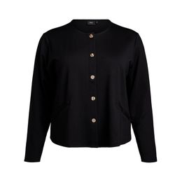 ZIZZI Strickjacke 'Vwinola' Damen Gr&ouml;&szlig;e XL/XXL schwarz