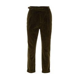 Antioch Bundfaltenhose Herren Gr&ouml;&szlig;e 46 khaki / dunkelgr&uuml;n