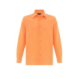 Antioch Button Up Shirt male size L Orange