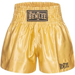 BEN LEE Benlee Sportshorts 'Uni Thai' Herren Gr&ouml;&szlig;e S gold / schwarz