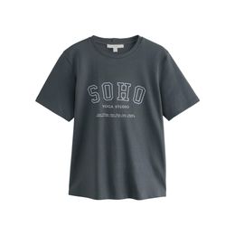 next T-Shirt Damen Gr&ouml;&szlig;e S anthrazit / offwhite