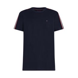Tommy Hilfiger T-Shirt Herren Gr&ouml;&szlig;e S navy / rubinrot / naturwei&szlig;