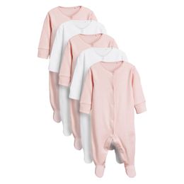 next Strampler M&auml;dchen Gr&ouml;&szlig;e 86 rosa / wei&szlig;