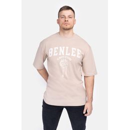 BEN LEE Benlee T-Shirt 'Lieden' Herren Gr&ouml;&szlig;e S nude / wei&szlig;